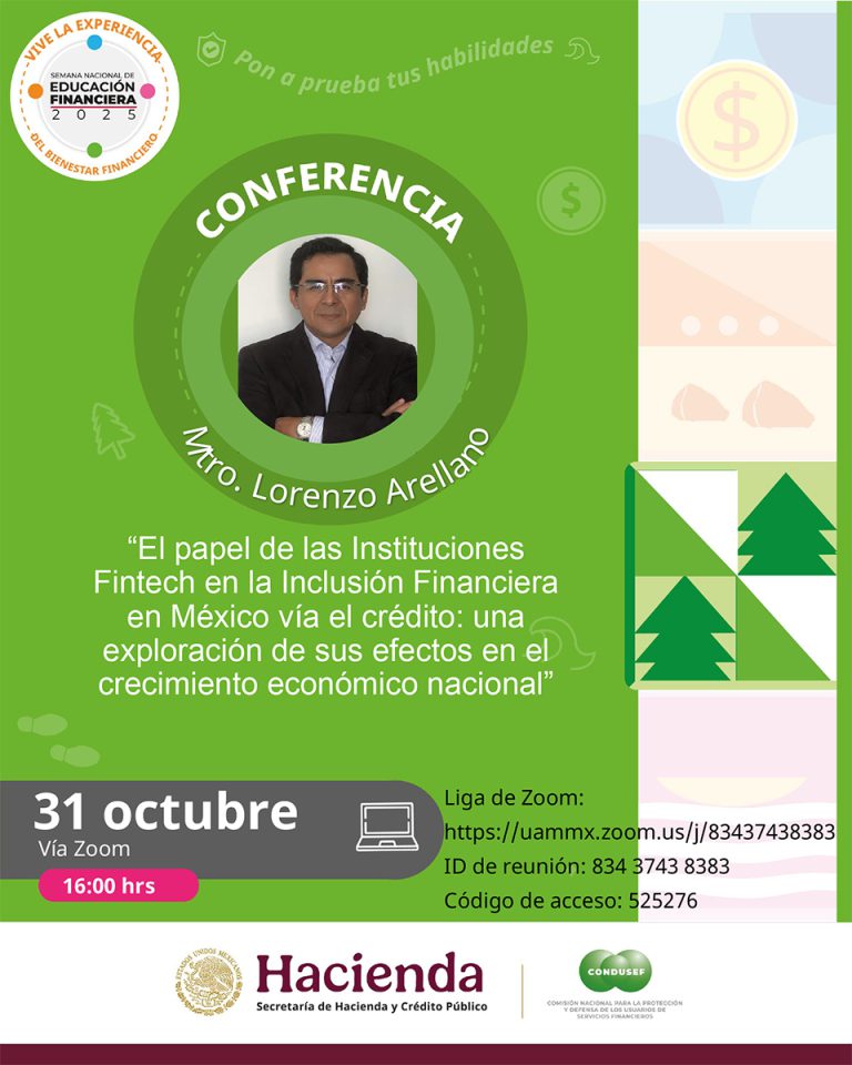 Semana Nacional de Educación Financiera (SNEF) 2025 – DCSH UAM-C
